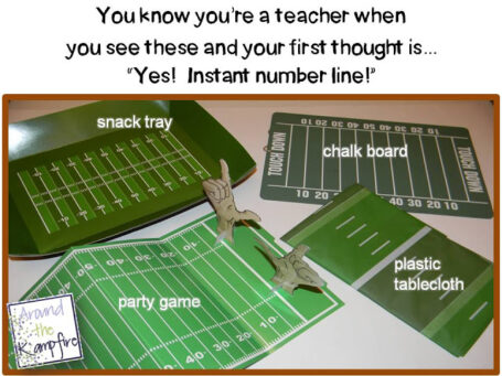Math in My Classroom: Super Bowl Style! - Around the Kampfire