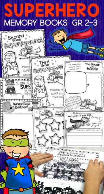 Graphic Novel Style Memory Books for K-3! - Around the Kampfire