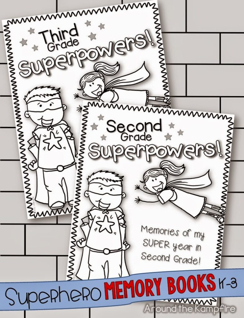 Graphic Novel Style Memory Books for K-3! - Around the Kampfire