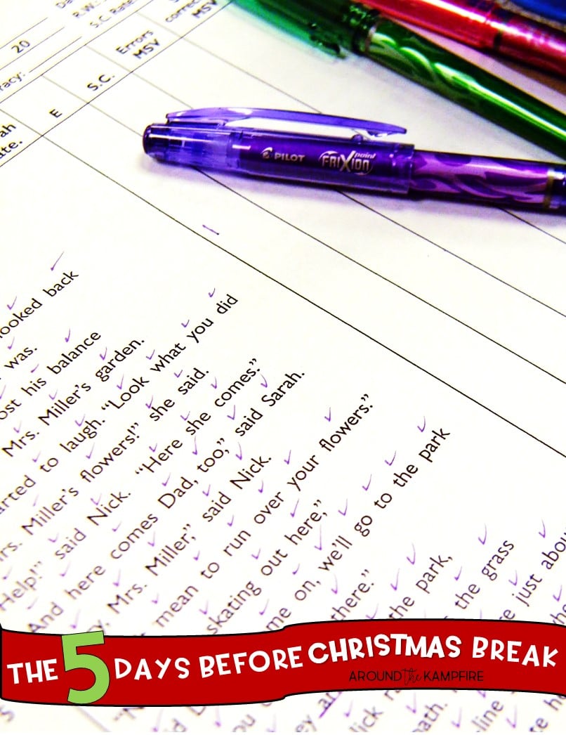 T'was The 5 Days Before Christmas Break..... - Around the Kampfire