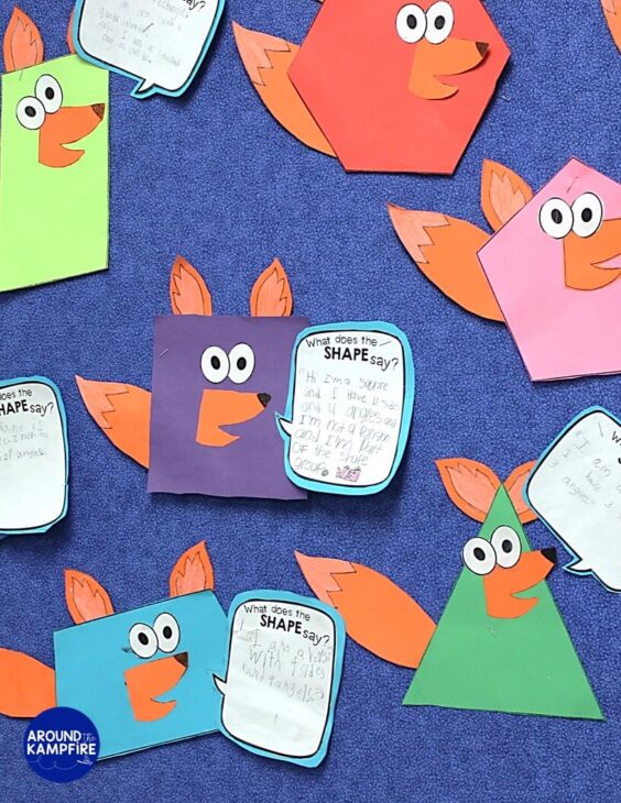 Fun Ways to Teach 2D and 3D Shapes - Around the Kampfire