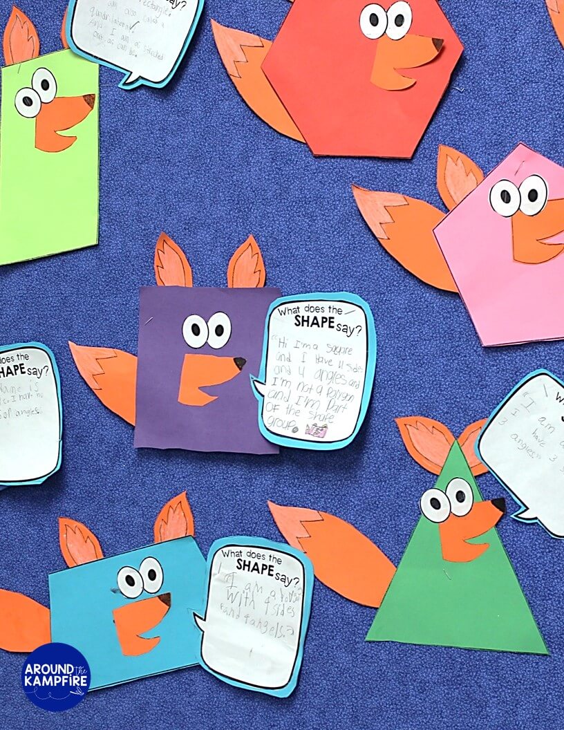 15 First Grade Shapes Activities You Haven’t Done Before - Around the ...