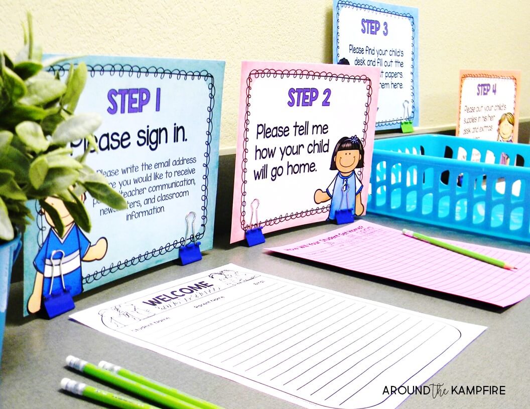 10 Tips For Managing Meet The Teacher - Around the Kampfire