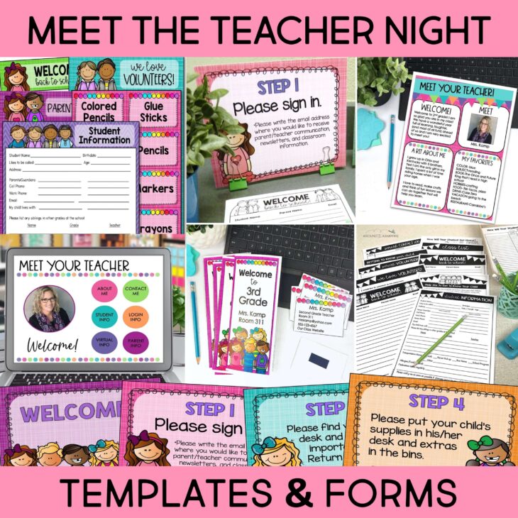 Back to School Meet the Teacher, Curriculum Night & First Day Power ...