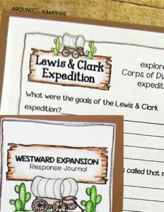 10 Ways To Teach Westward Expansion During Your Literacy Block - Around ...