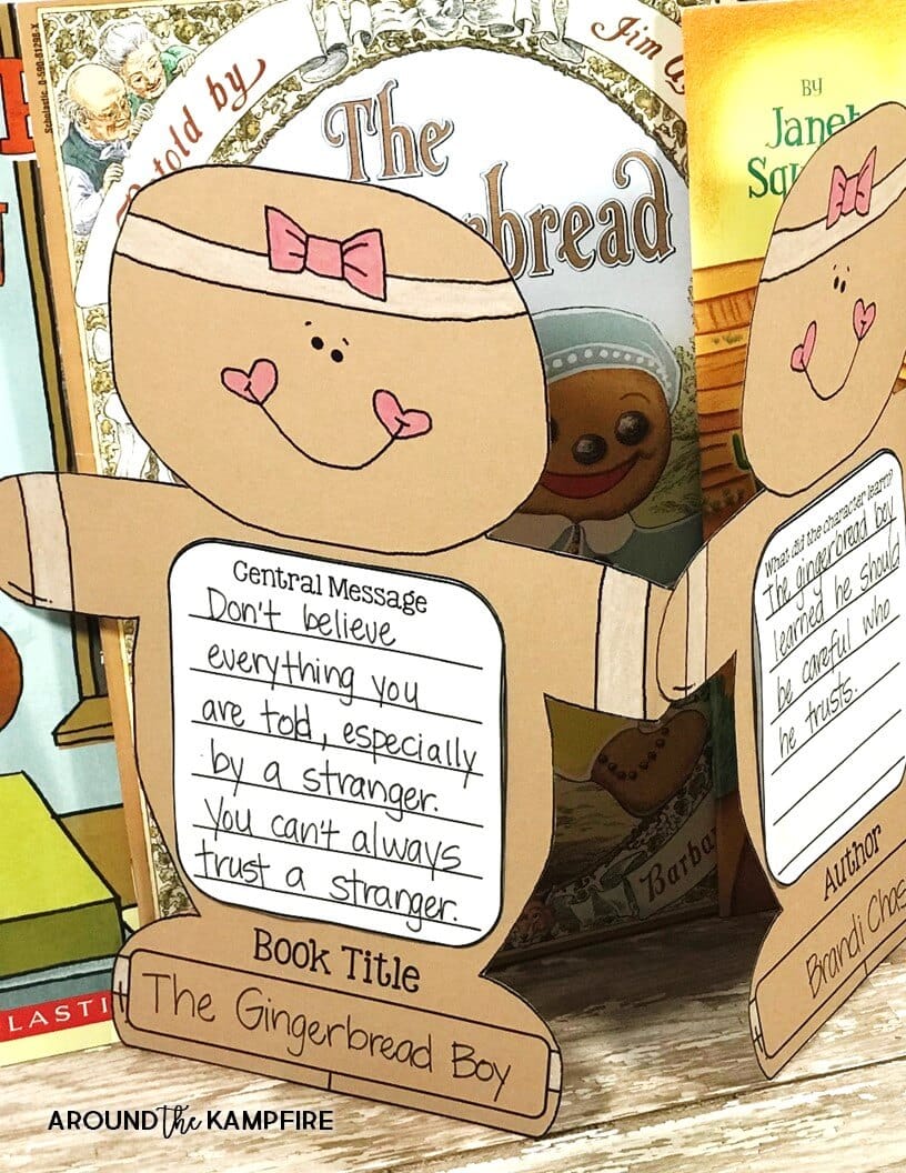 Teaching Central Message with The Gingerbread Man - Around the Kampfire