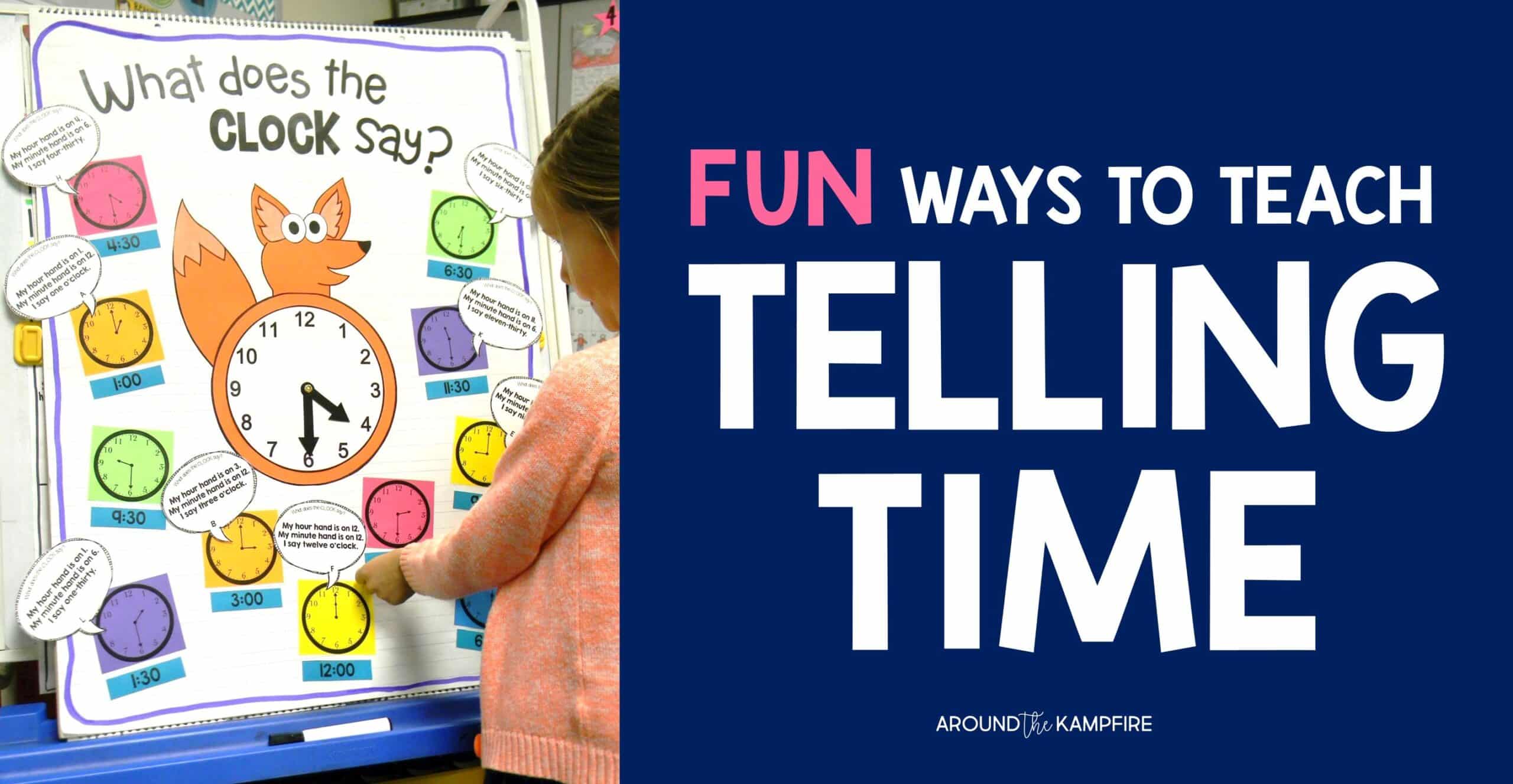 Telling Time Activities For Teaching Primary Students