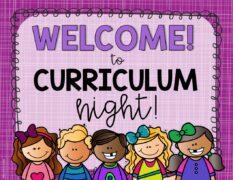 Curriculum Night Tips for Elementary Teachers - Around the Kampfire