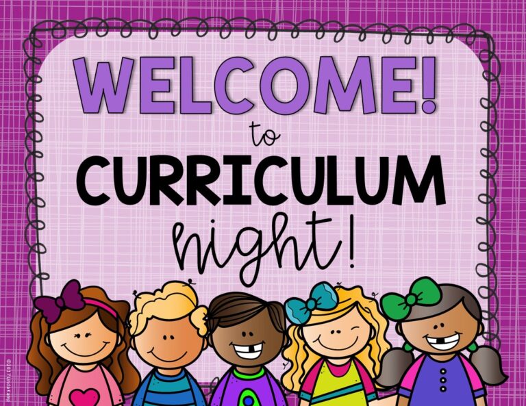 Curriculum Night Tips for Elementary Teachers - Around the Kampfire