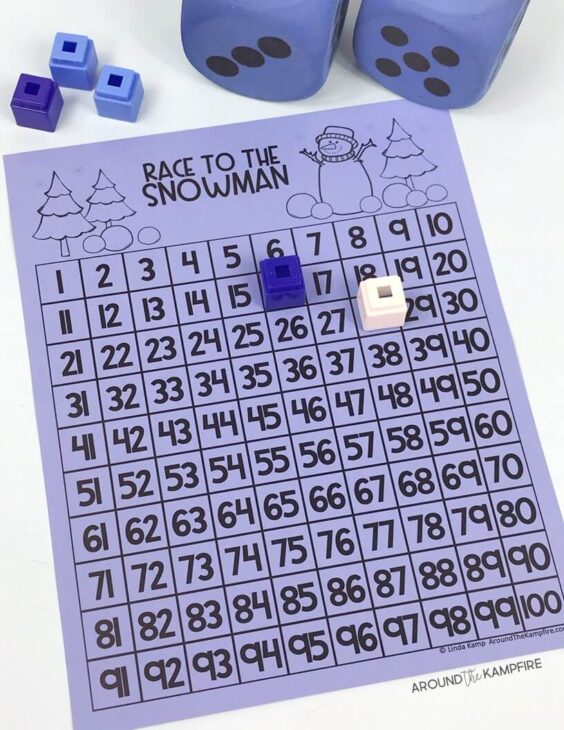 5 December Math Ideas That Are Easy to Do! - Around the Kampfire
