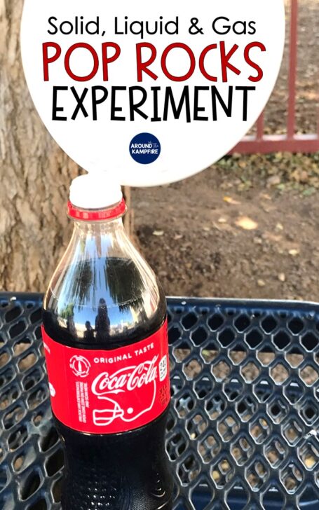 Solid, Liquid & Gas: Pop Rocks Science Experiment - Around the Kampfire