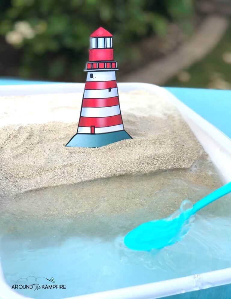 Water Erosion Science Experiment: Save the Lighthouse! - Around the ...