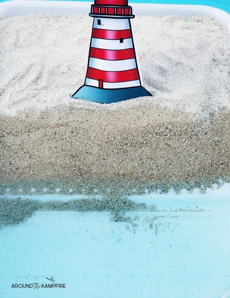Water Erosion Science Experiment: Save the Lighthouse! - Around the ...