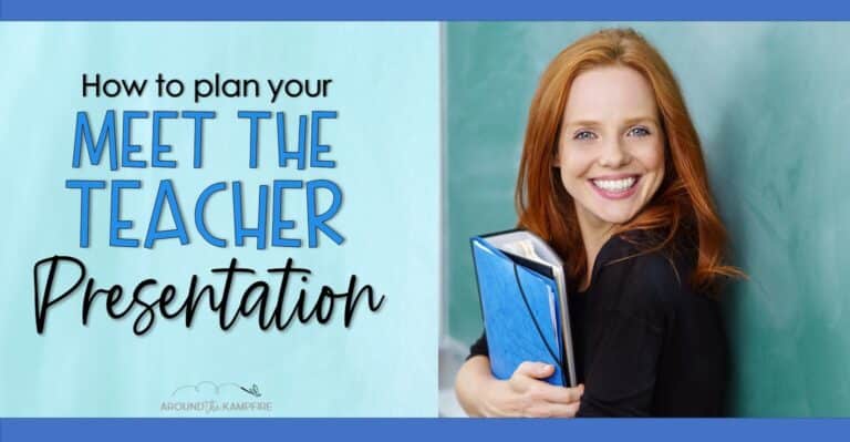 What to Include in a Meet the Teacher PowerPoint - Around the Kampfire