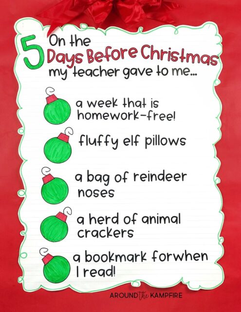 5 December Math Ideas That Are Easy to Do! - Around the Kampfire