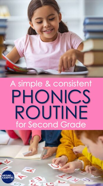 My Weekly Phonics Routine in Second Grade - Around the Kampfire