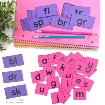 55 Free Phonics Cards & Fun Ways to Use Them - Around the Kampfire