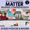 Properties of Matter Reading Comprehension Passages - Around the Kampfire