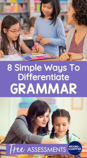 8 Ways to Differentiate Grammar Activities & Reach All Learners ...