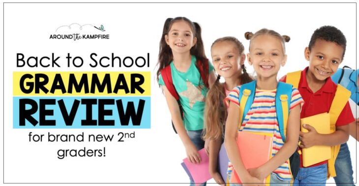 Back to School Grammar Review for 2nd Grade - Around the Kampfire