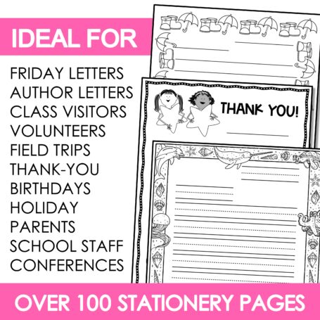 Friendly Letter Templates - Around the Kampfire