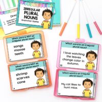 8 Ideas for Teaching Irregular Plural Nouns - Around the Kampfire