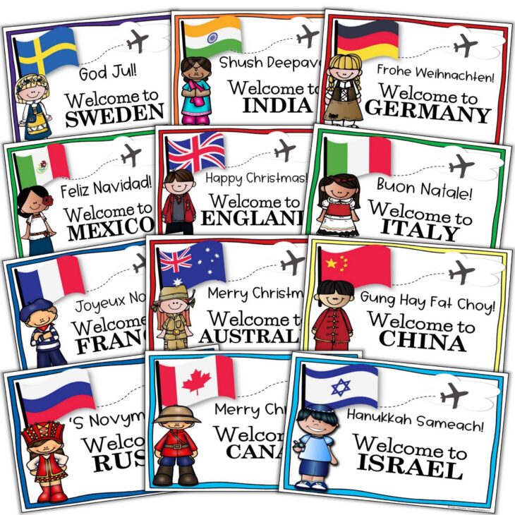 Holidays Around the World Posters - Around the Kampfire