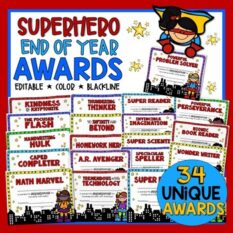 End of Year Awards & Student Gifts BUNDLE