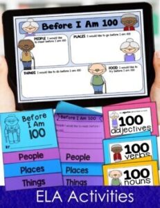 100th Day of School Activities for 2nd and 3rd Grade - Around the Kampfire