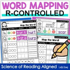Differentiated Word Mapping Activities & Workseets