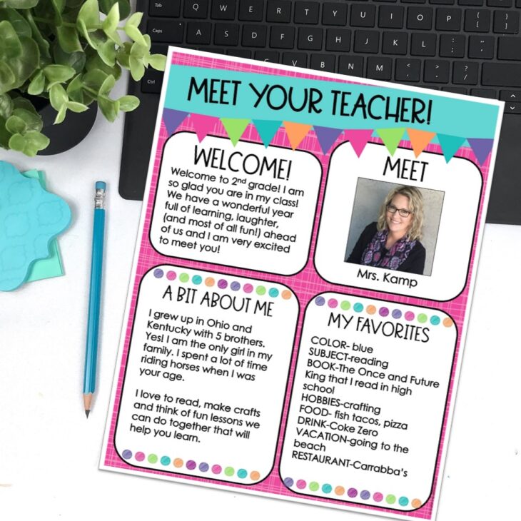 8 Parent Forms and Back to School Night Handouts Every Teacher Needs ...