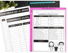 Parent-Teacher Conference Forms and Handouts That Fit Every Classroom ...