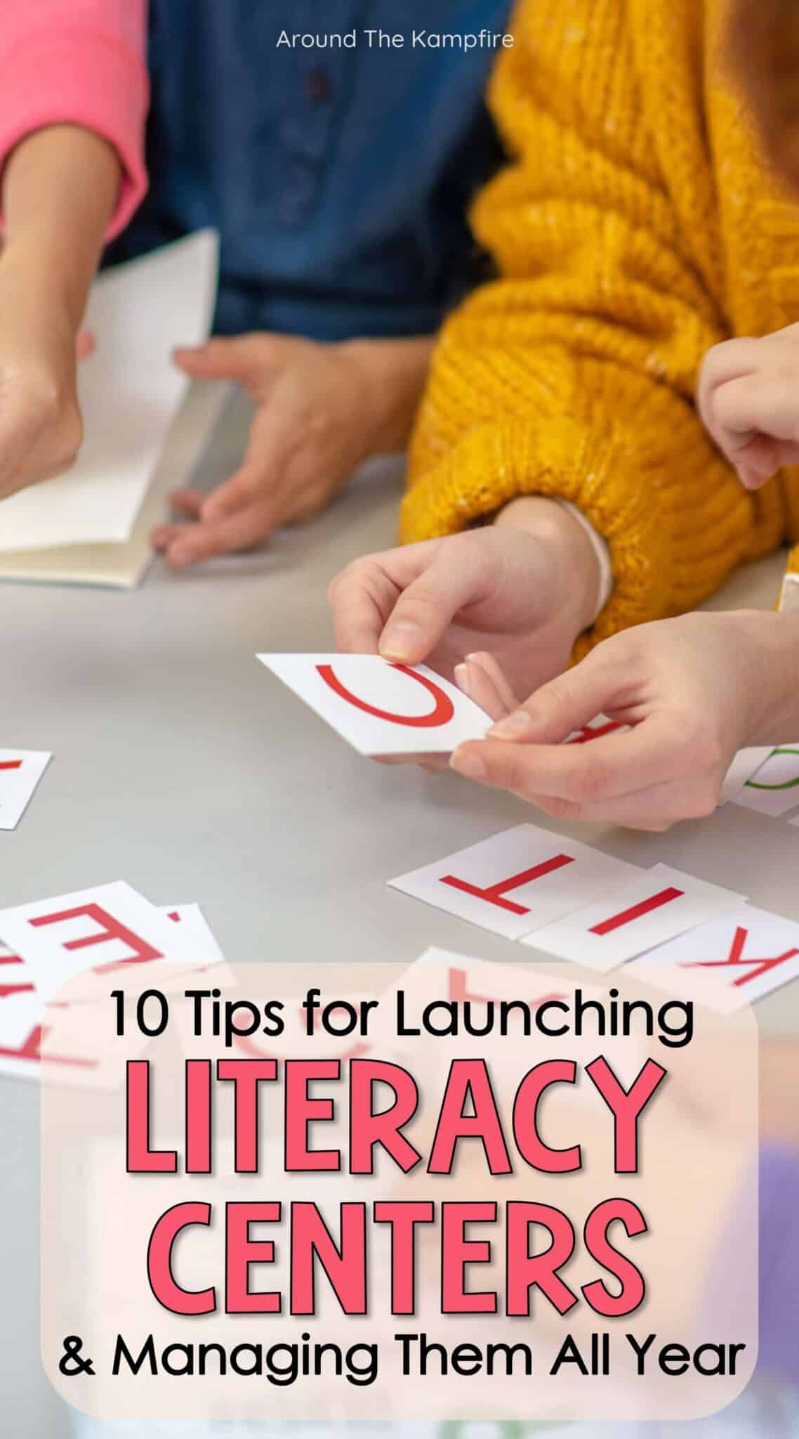 How to Launch Literacy Centers and Manage Them All Year - Around the ...
