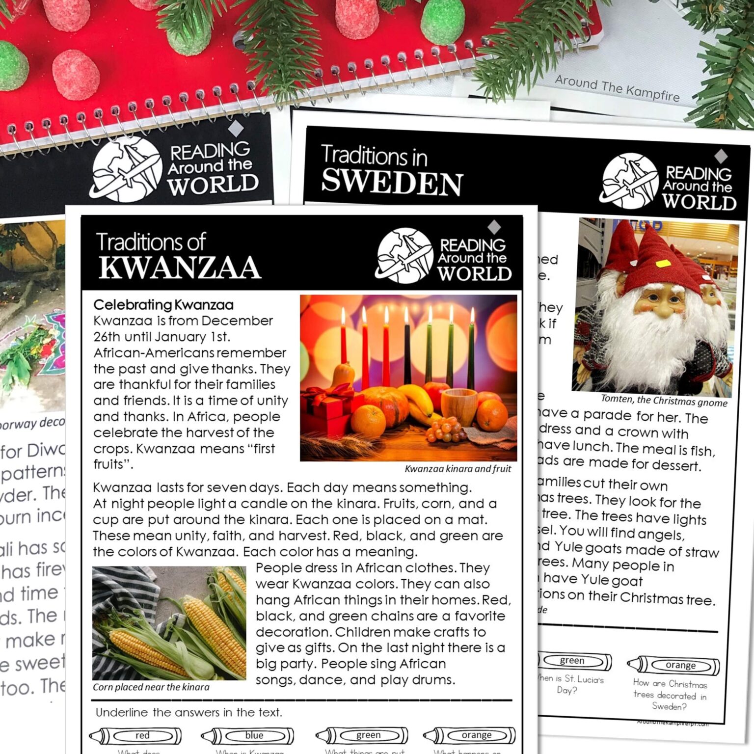 Kwanzaa Activities, Books & Videos For Kids and Teachers - Around the ...