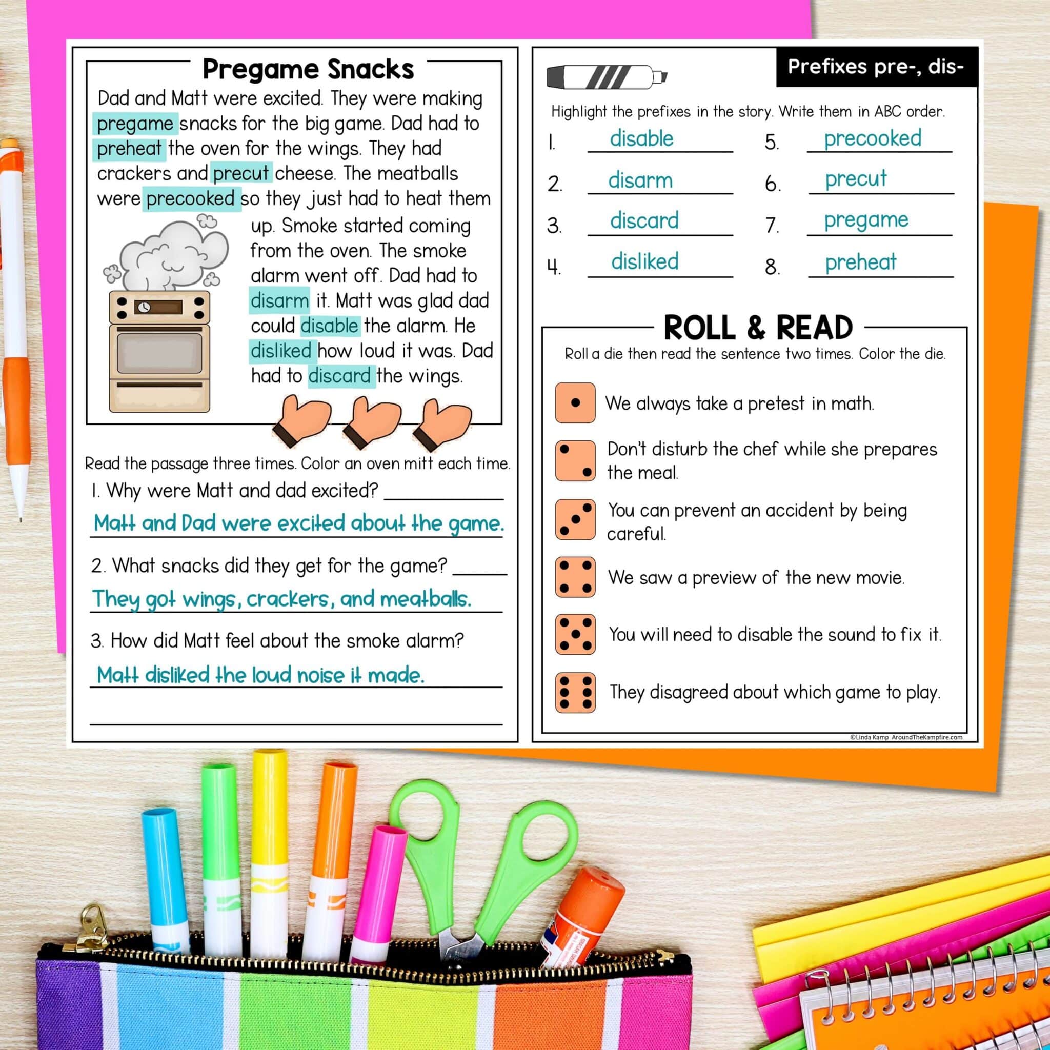 Free Decodable Phonics Passages & 5 Skills to Teach With Them - Around ...