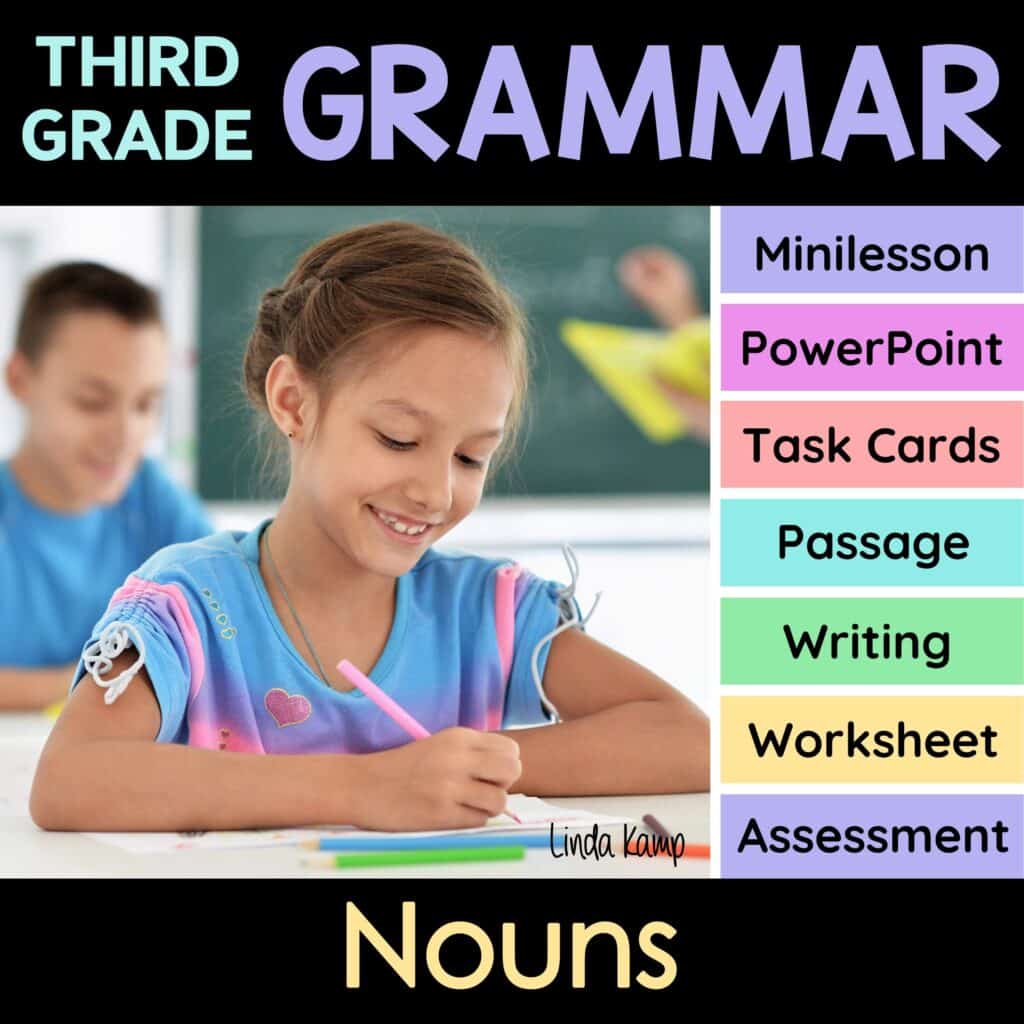 3rd Grade Grammar Activities Bundle 1 - Around the Kampfire