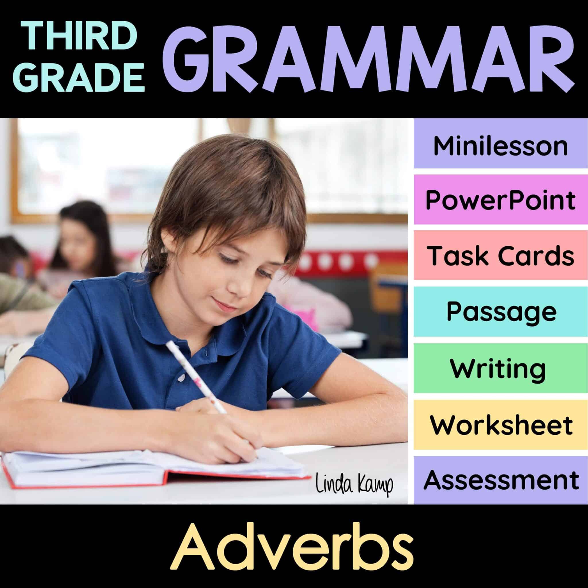 What are Adverbs and How To Teach Adverbs in 3rd Grade - Around the ...