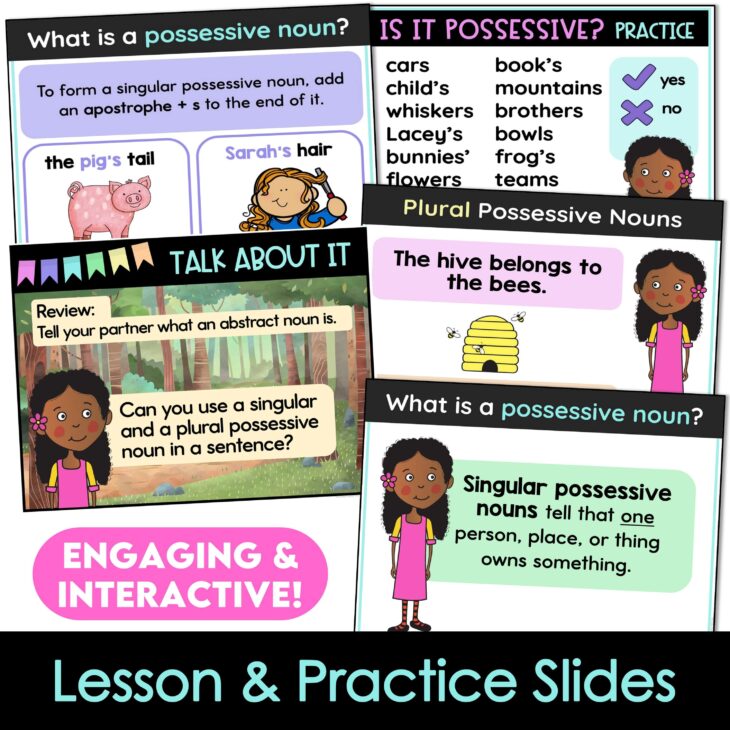 Possessive Noun Activities 3rd Grade Grammar - Around the Kampfire