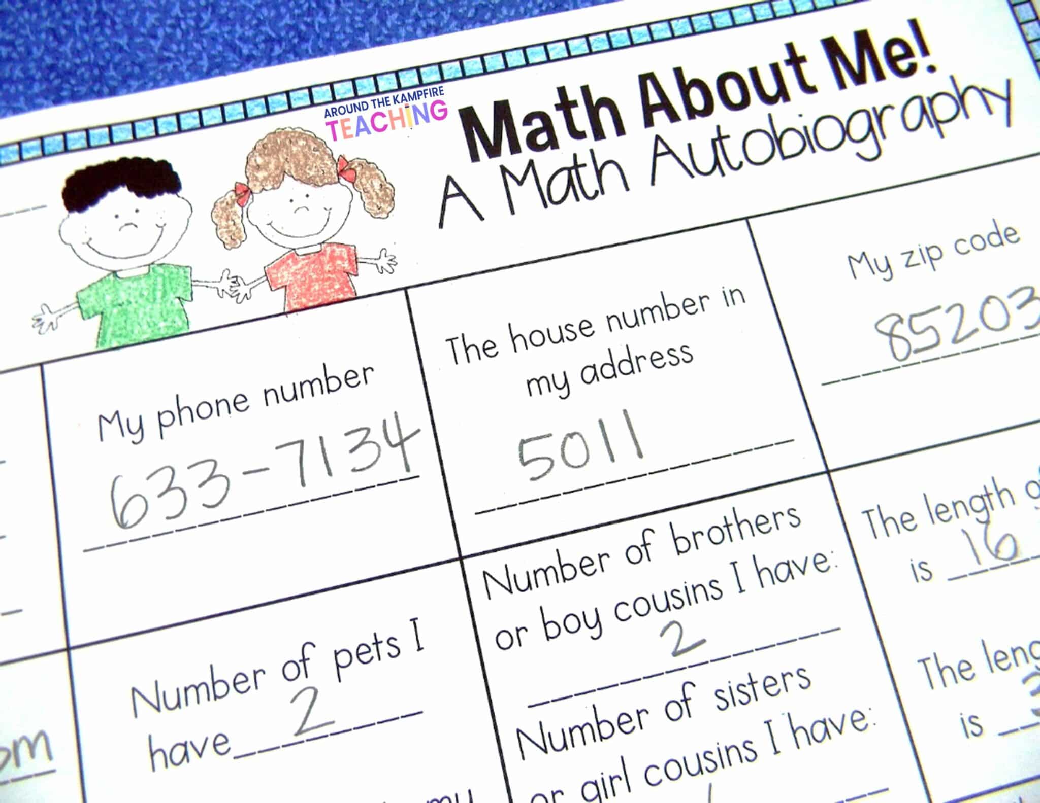 6 Fun Activities for Family Math Night at School - Around the Kampfire