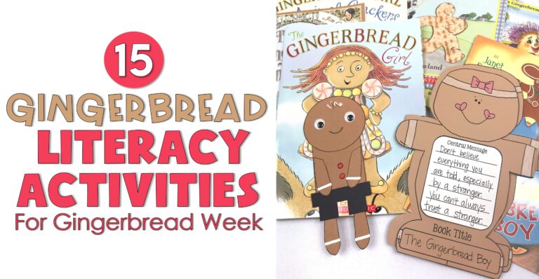 15 Gingerbread Week Literacy Activities - Around the Kampfire