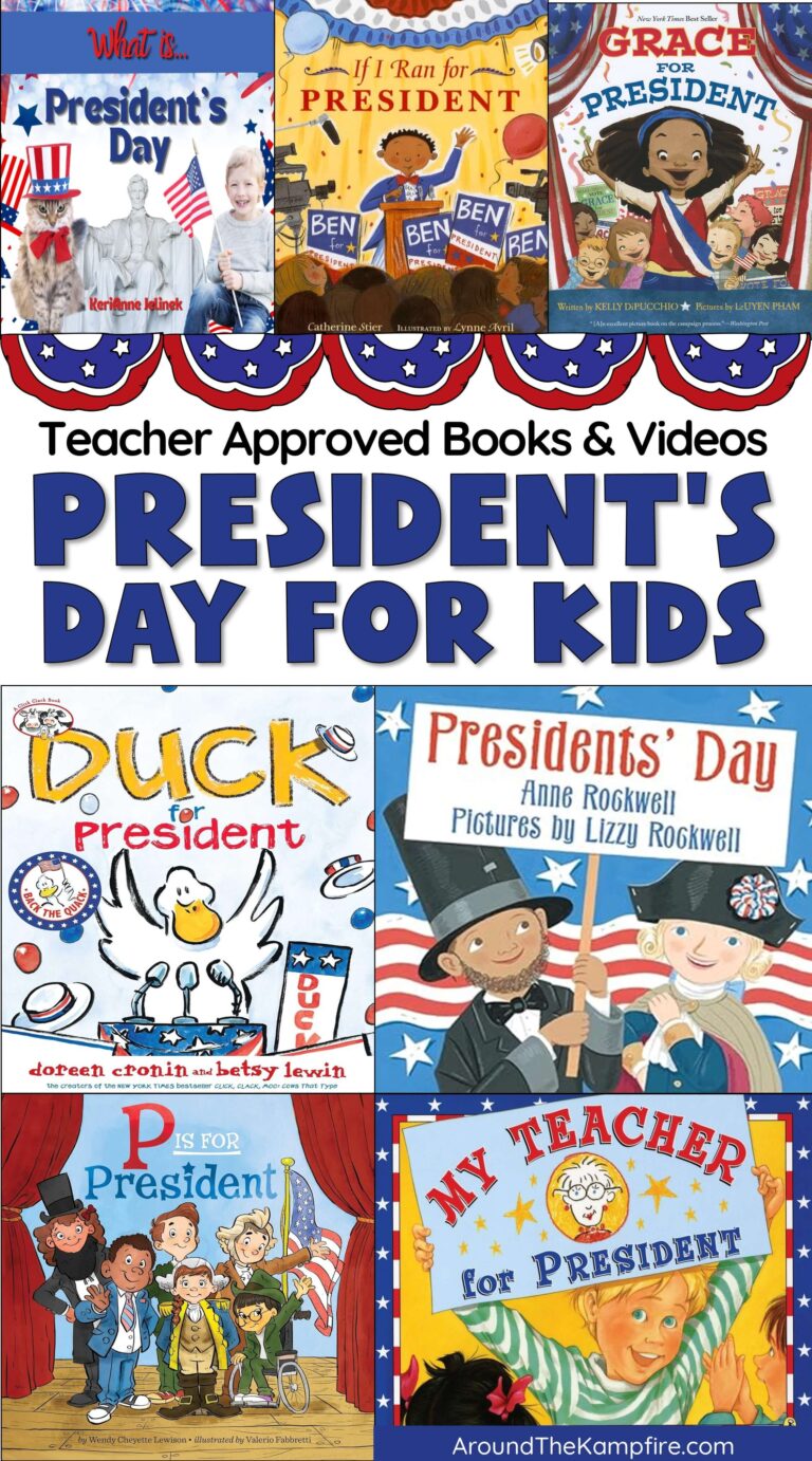 President's Day Books & Videos for Kids - Around the Kampfire