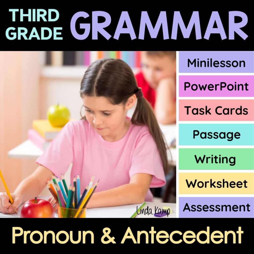 3rd Grade Grammar Activities Bundle 4 - Around the Kampfire