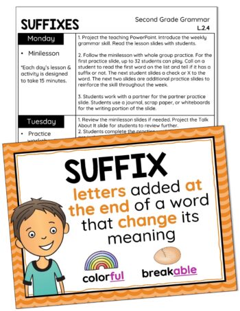 7 Fun Ways to Teach Suffixes to 2nd Graders - Around the Kampfire