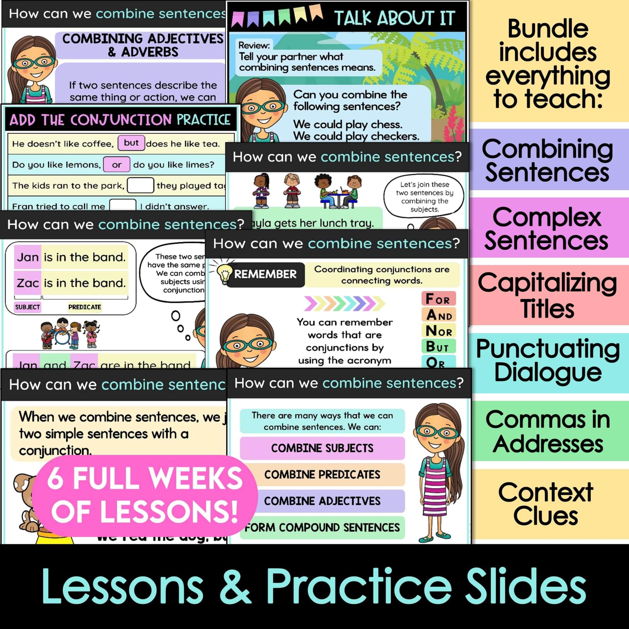 3rd Grade Grammar Activities Bundle 5 - Around the Kampfire