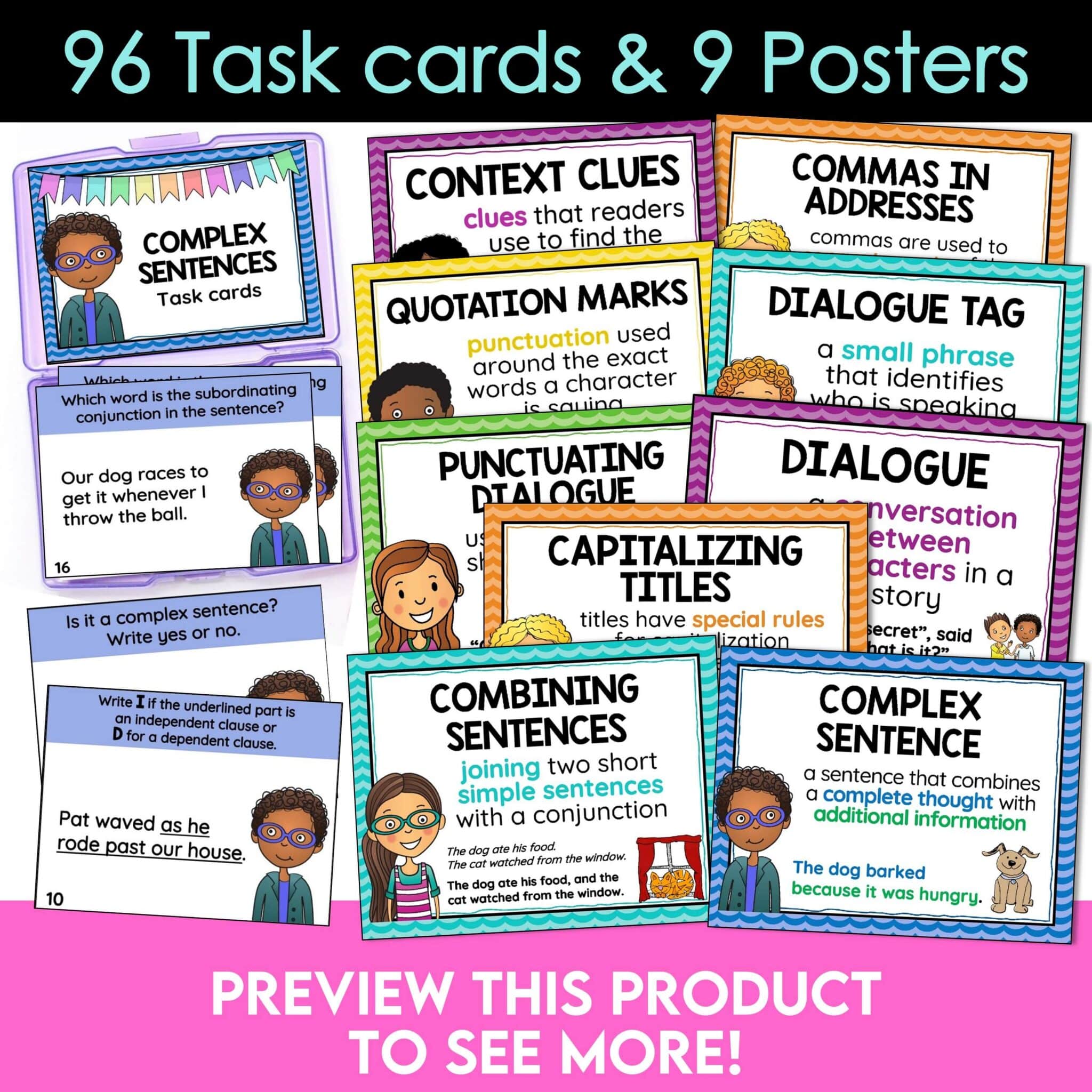 3rd Grade Grammar Activities Bundle 5 - Around the Kampfire