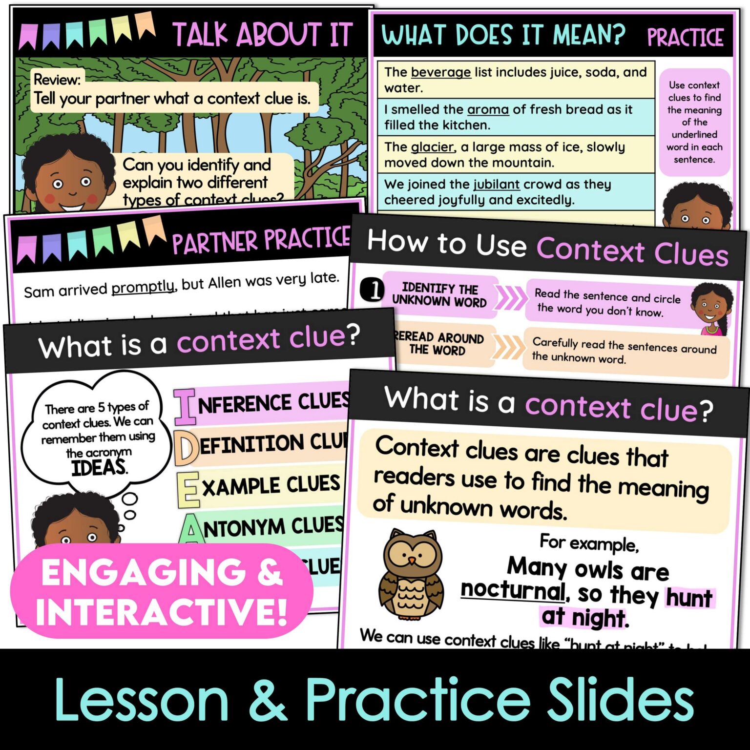 Context Clues Activities 3rd Grade Grammar - Around the Kampfire