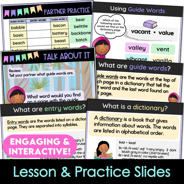 Dictionary Skills Activities 3rd Grade Grammar - Around the Kampfire