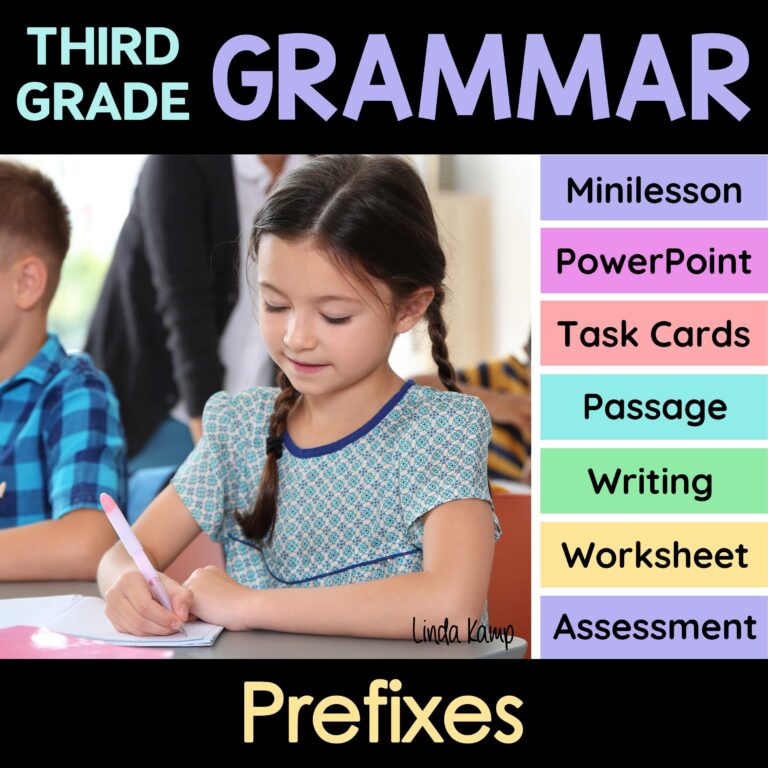 Prefix Activities 3rd Grade Grammar - Around the Kampfire