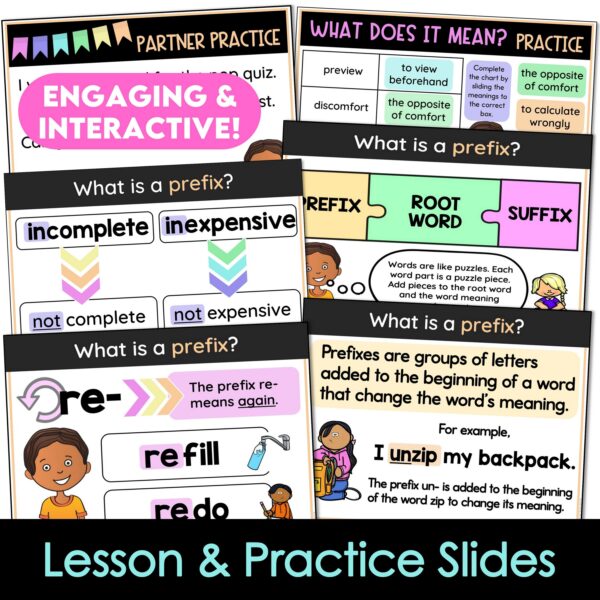 Prefix Activities 3rd Grade Grammar - Around the Kampfire