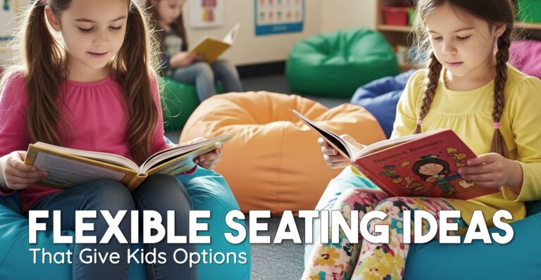 Flexible Seating Ideas That Actually Work in Elementary Classrooms ...